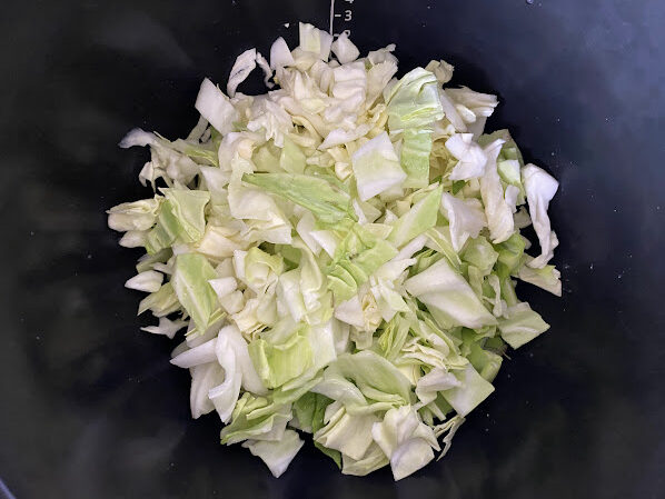 【ホットクック】ちゃんぽん風スープ カット野菜や冷凍ひき肉でもOK！